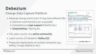 DevNation Live: Kafka and Debezium | PDF | Databases | Computer Software and Applications