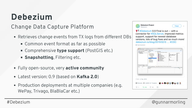 DevNation Live: Kafka and Debezium | PDF | Databases | Computer Software and Applications