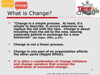 Change is the future | PPT
