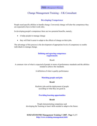 Change management | PDF