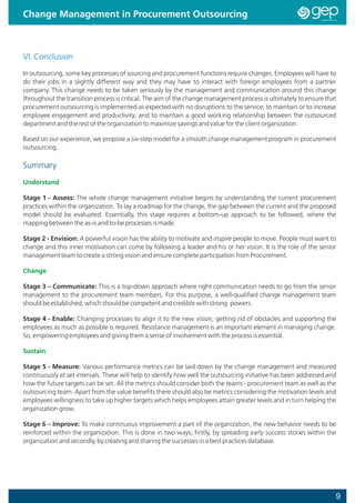 White Paper: Change management in procurement outsourcing | PDF ...