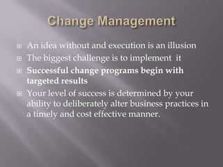 Change Management Process | PPSX