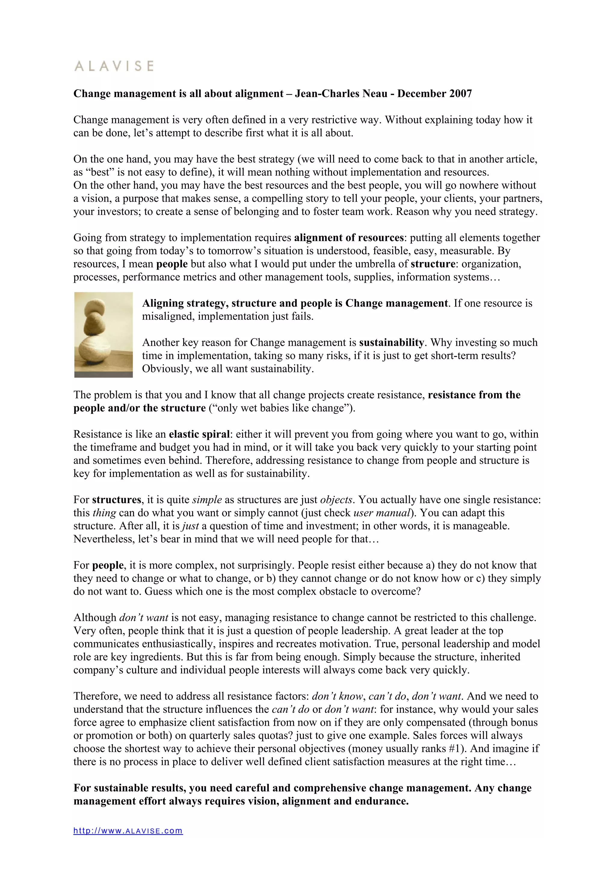 The human side of change | PDF