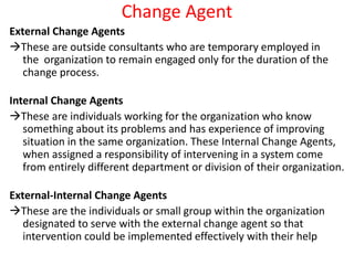 Change agent | PPTX