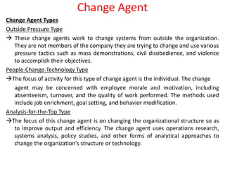 Change agent | PPTX