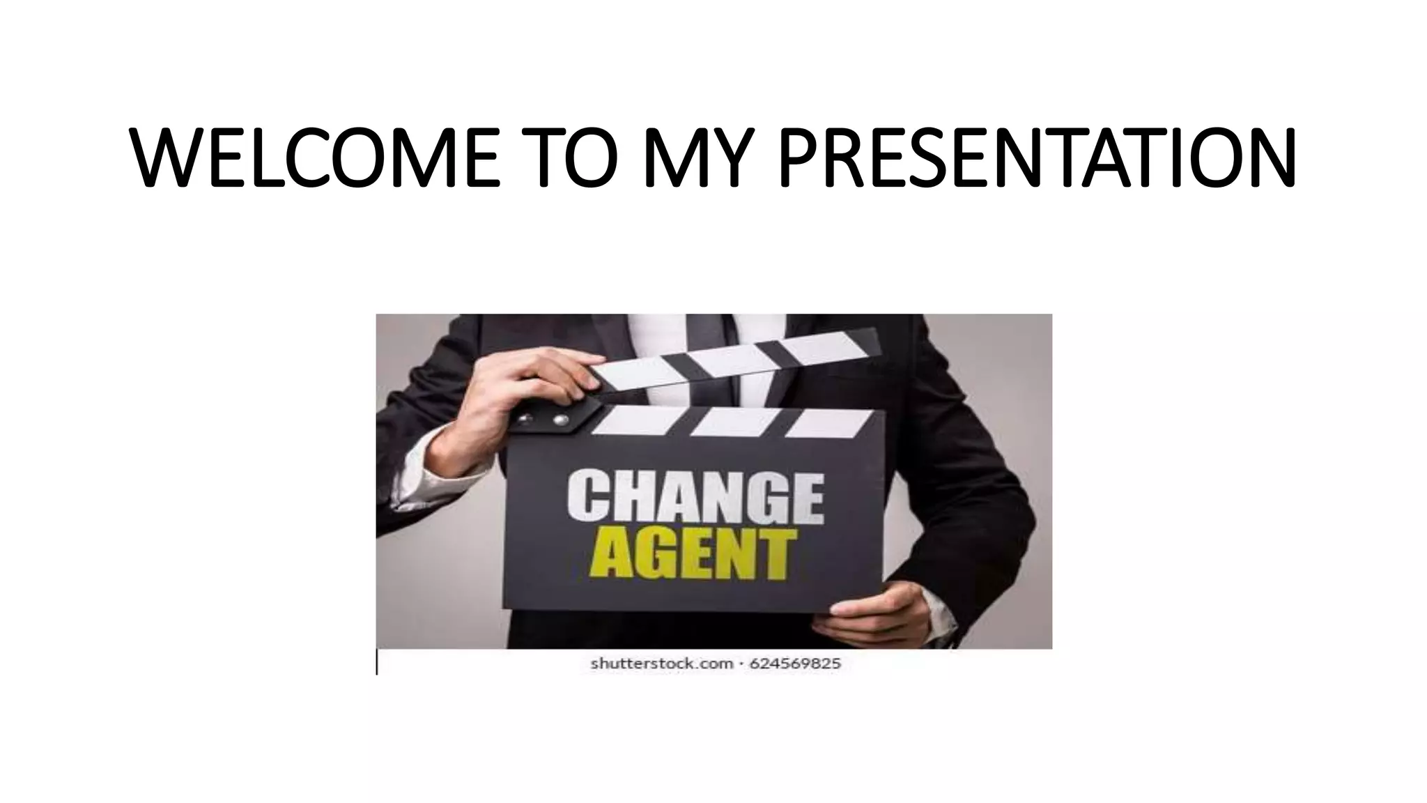 Change Agent ppt | PPTX
