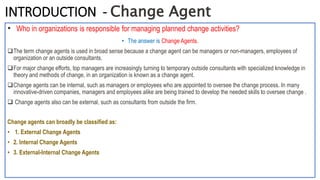 Change Agent ppt | PPTX