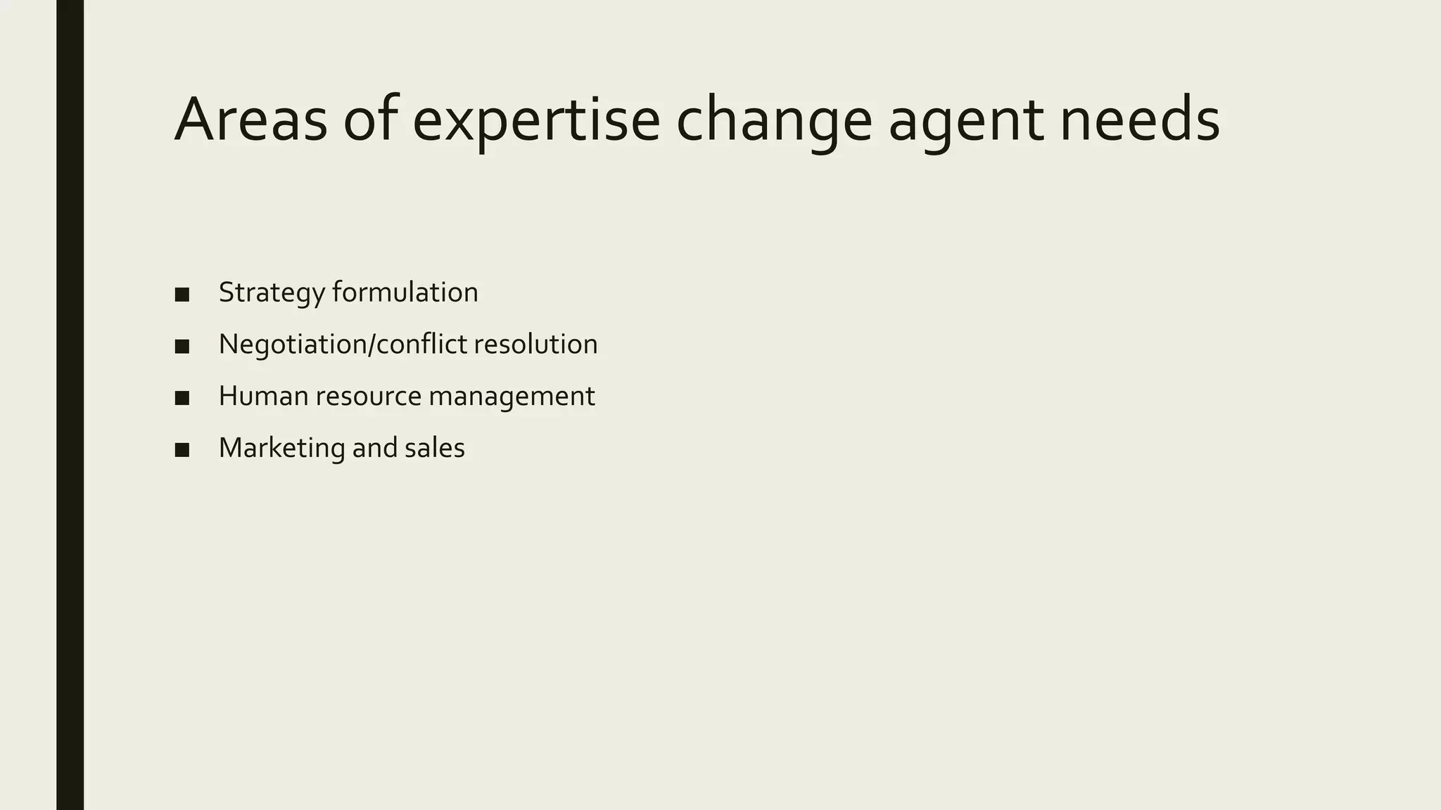 Change Agent Presentation Apt 507 | PPT | Free Download