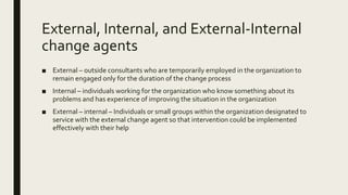 Change Agent Presentation Apt 507 | PPT | Free Download