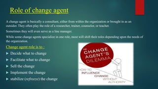 Change Agents' skills and client relationship - Slideshare | PPTX