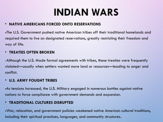 Change and Conflict in the American West: Expansion, Native ...