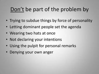 Change and conflict presentation | PPTX