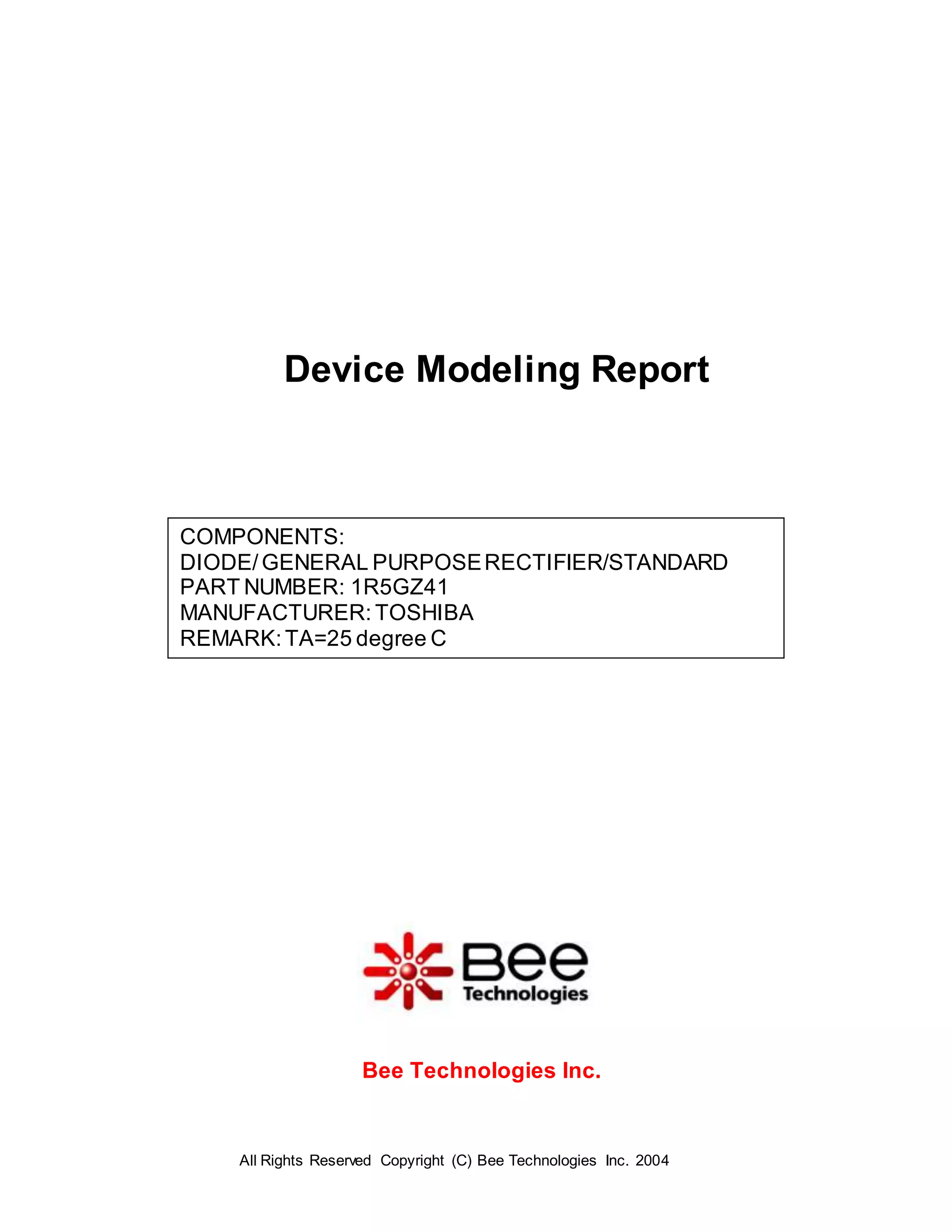 Area of Diode Simulation using PSpice | PDF