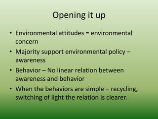 Change attitudes and behaviors | PPT