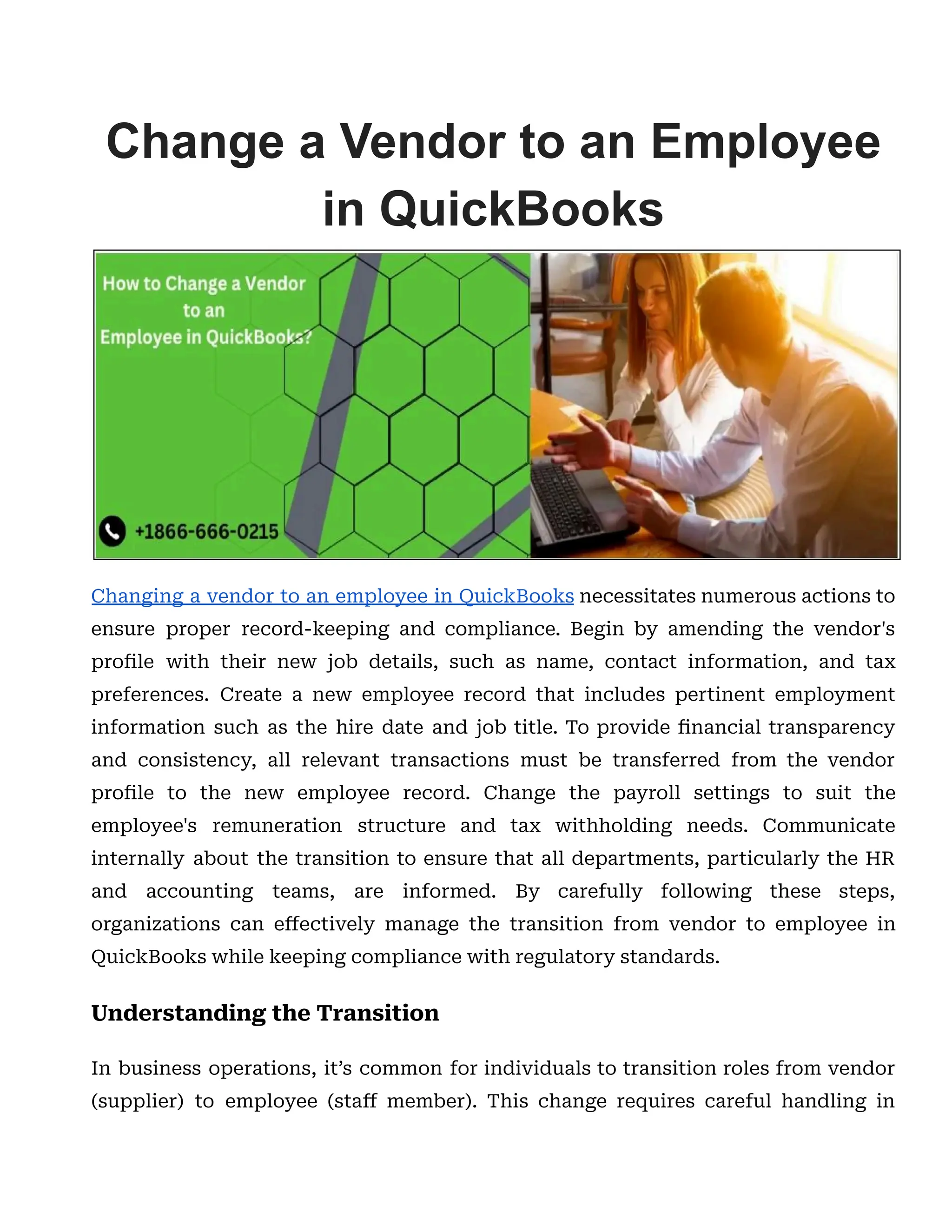 Change a Vendor to an Employee in QuickBooks.pdf