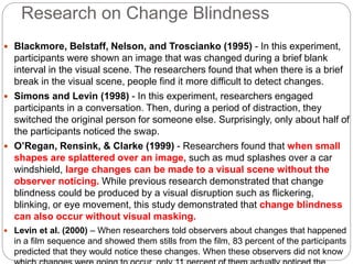 Change Blindness | PPTX