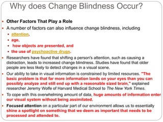 Change Blindness | PPTX