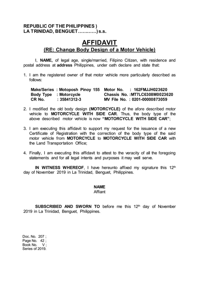 Change body design - | DOCX | Auto Type | Automotive