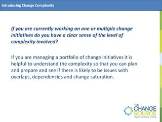 Change complexity assessment | PDF