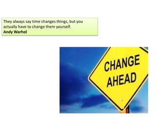 Concepts of Change - examples and ideas | PPTX