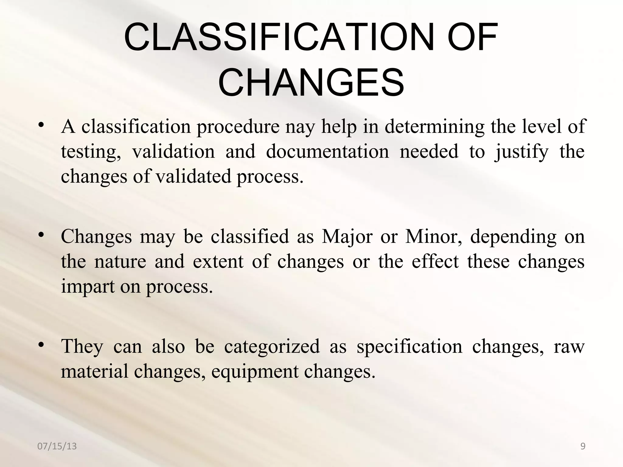 Change control | PPT