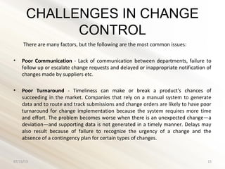Change control | PPT