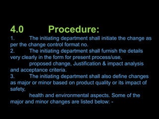 Change control | PPTX