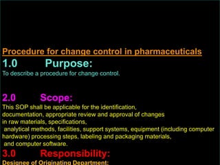 Change control | PPTX