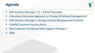 Change Control Management in SAP Solution Manager 7.2 | PDF