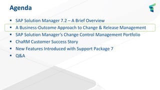 Change Control Management in SAP Solution Manager 7.2 | PDF