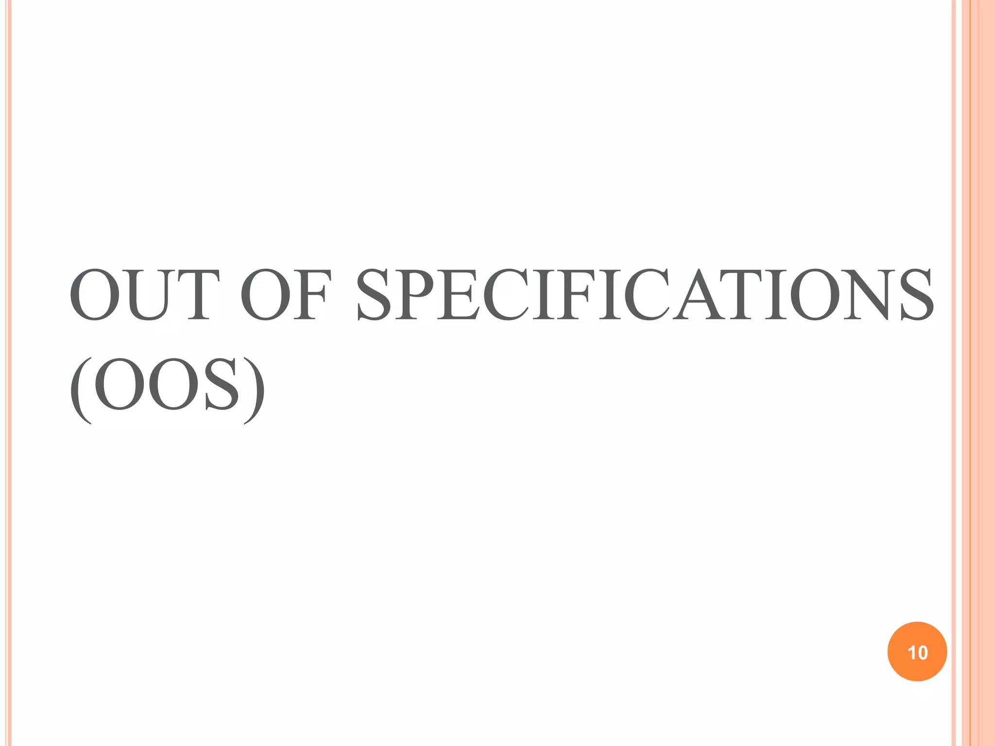 Change control oos oot | PPTX