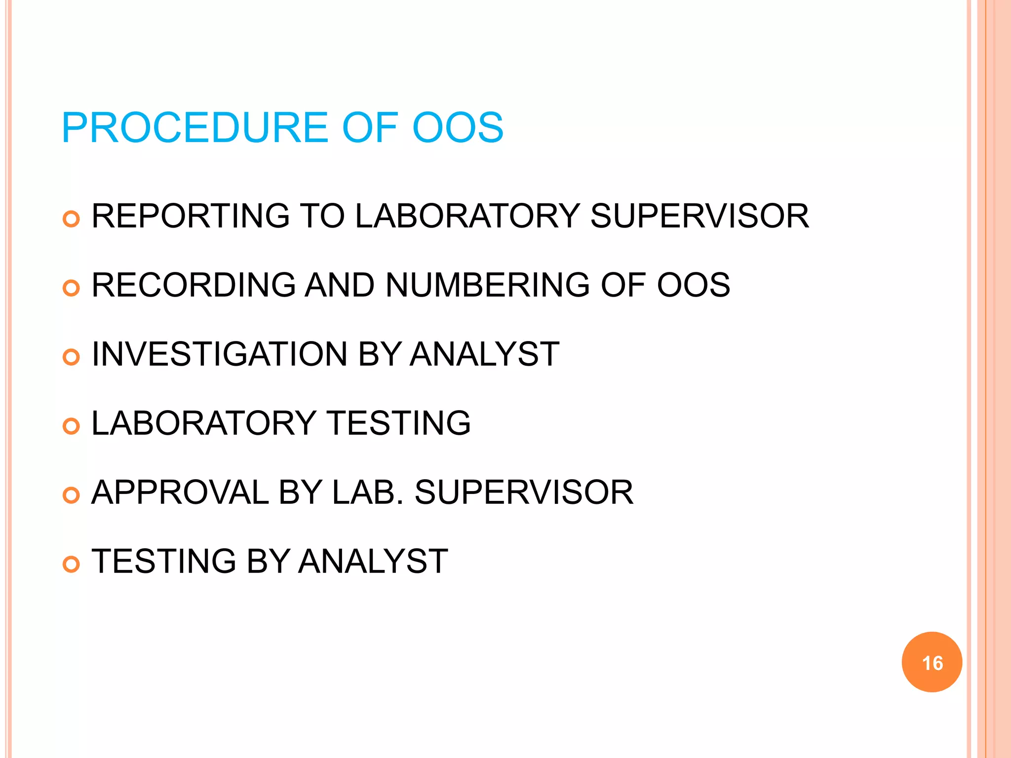 Change control oos oot | PPTX
