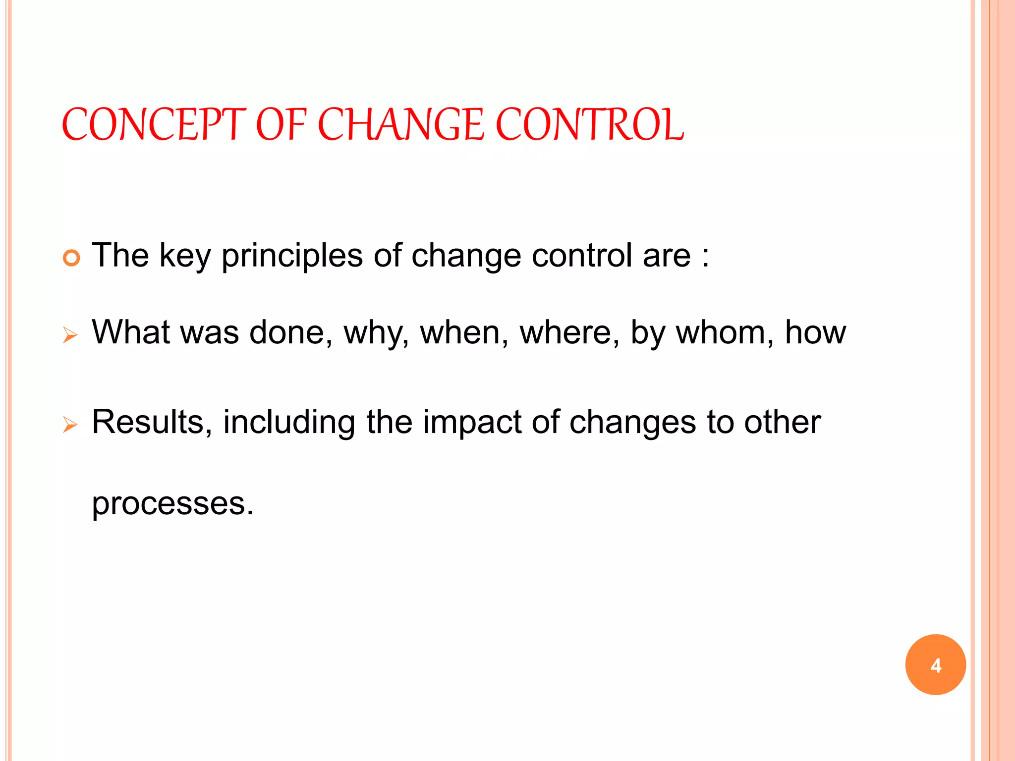 Change control oos oot | PPTX
