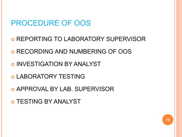 Change control oos oot | PPTX