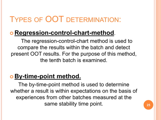 Change control oos oot | PPTX