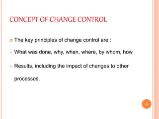 Change control oos oot | PPTX