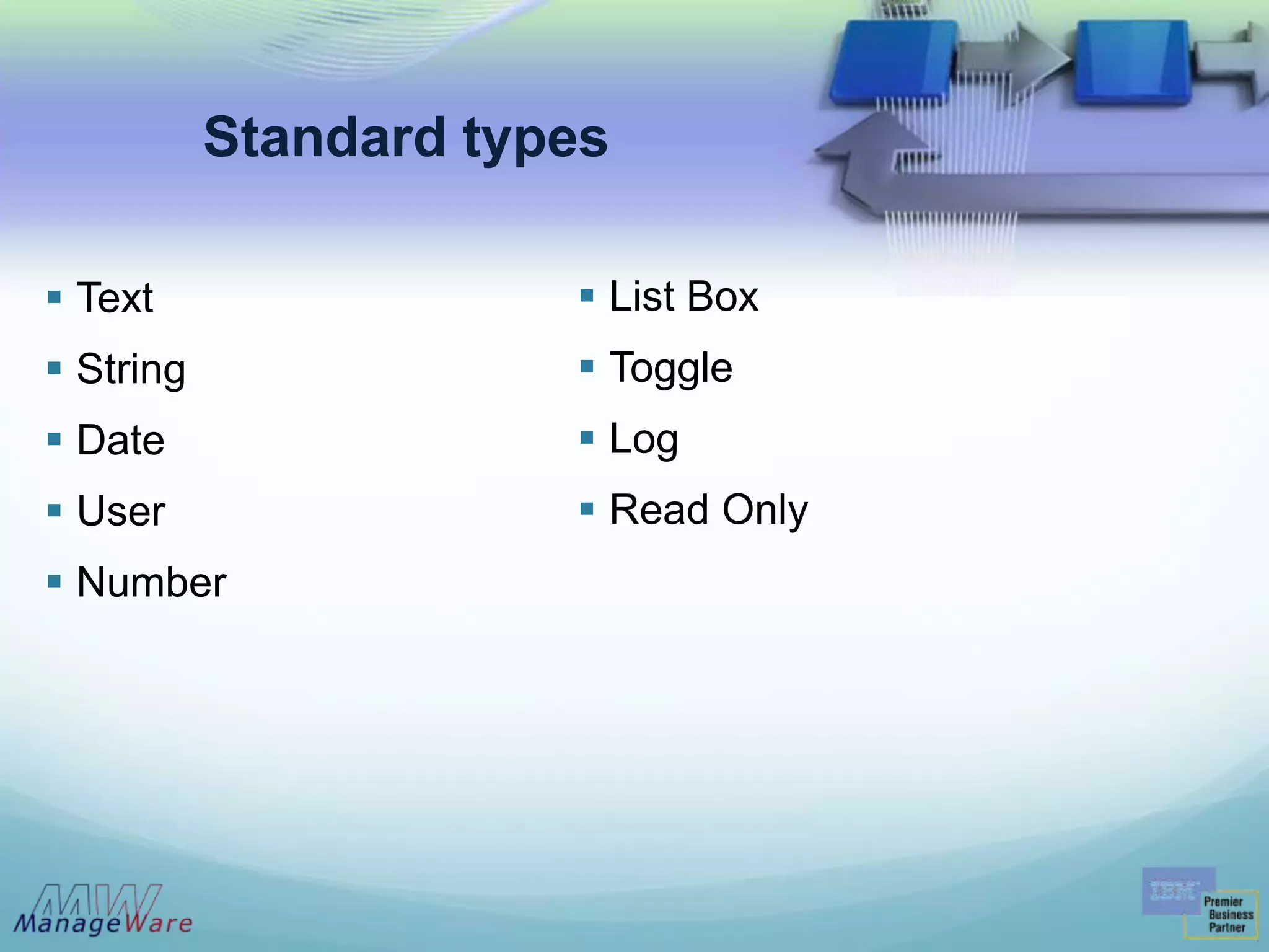 IBM Rational Change special control types | PPT