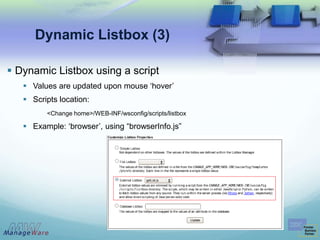 IBM Rational Change special control types | PPT