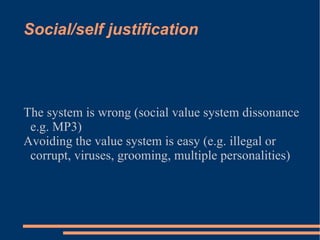 Changed Value Systems | ODP