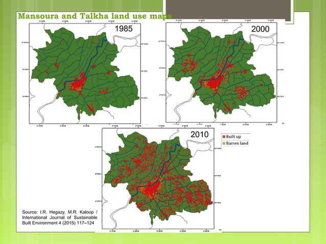 Change detection using remote sensing and GIS | PPT | Geography | Science