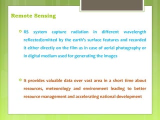 Change detection using remote sensing and GIS | PPT