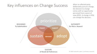 Change Enablement Framework - Introduction | PDF