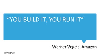 You only have to change on thing to do the DevOps, everything | PPT