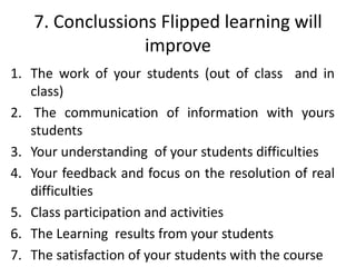 It's time for change from traditional lecture to flipped learning model ...