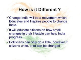 Help us Change India | PPT