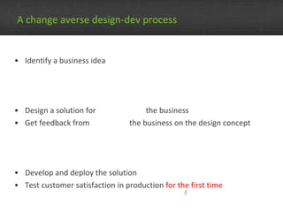 Change Is Good (AxureWorld) | PPT