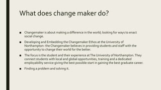 Changemaker group-presentation | PPT