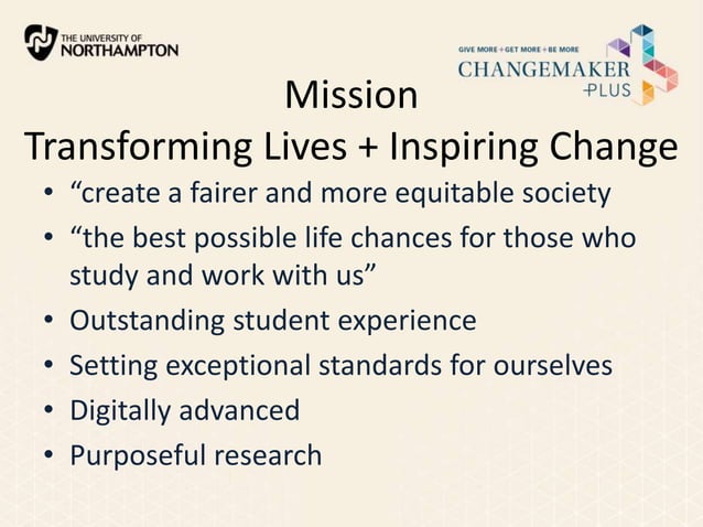 Changemaker Campus Presentation for University Jan 2015 | PPTX | Business | Business and Finance