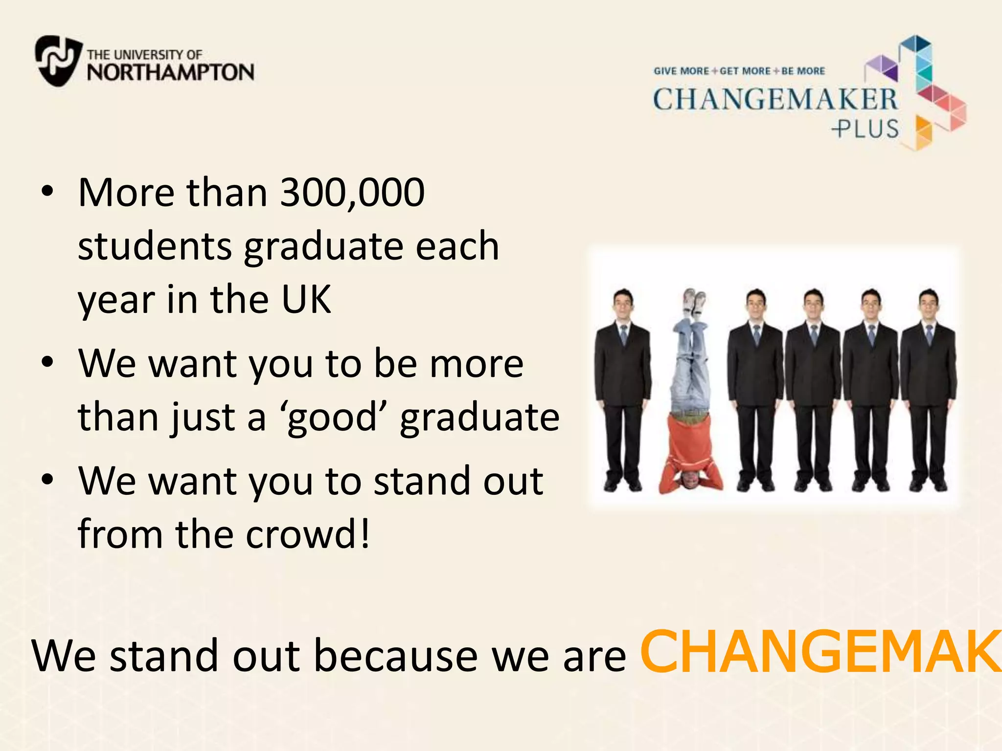Changemaker Campus Presentation for Students nov 2014 | PPTX