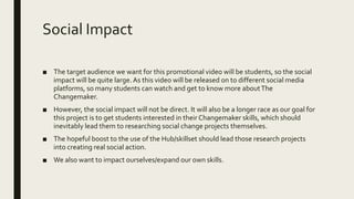 Changemaker group presentation 2 | PPTX